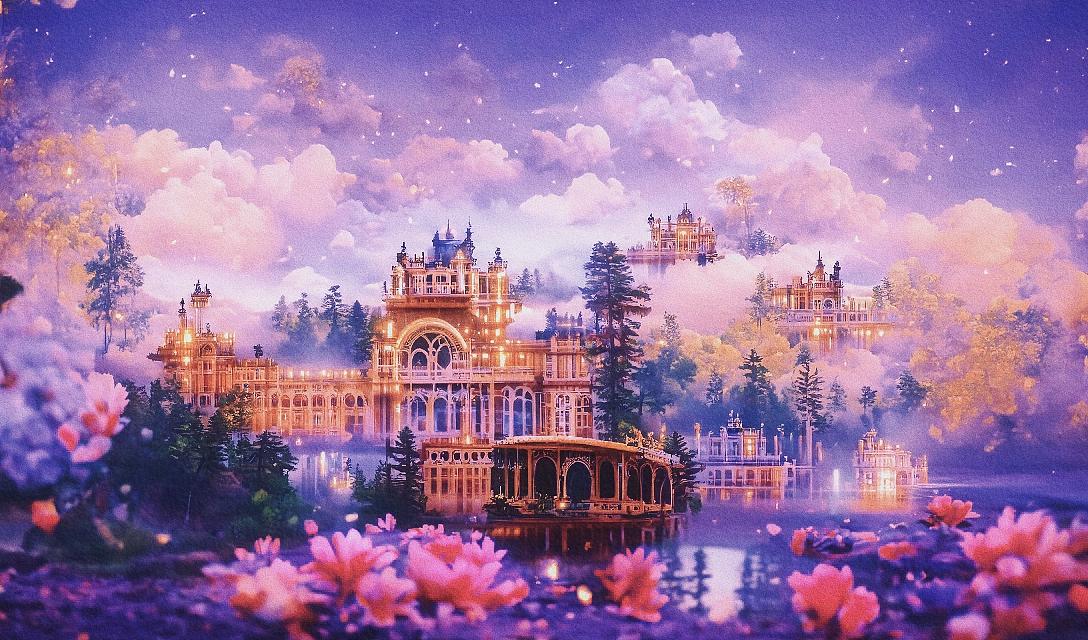 Diamond Painting - Scenery Castle
