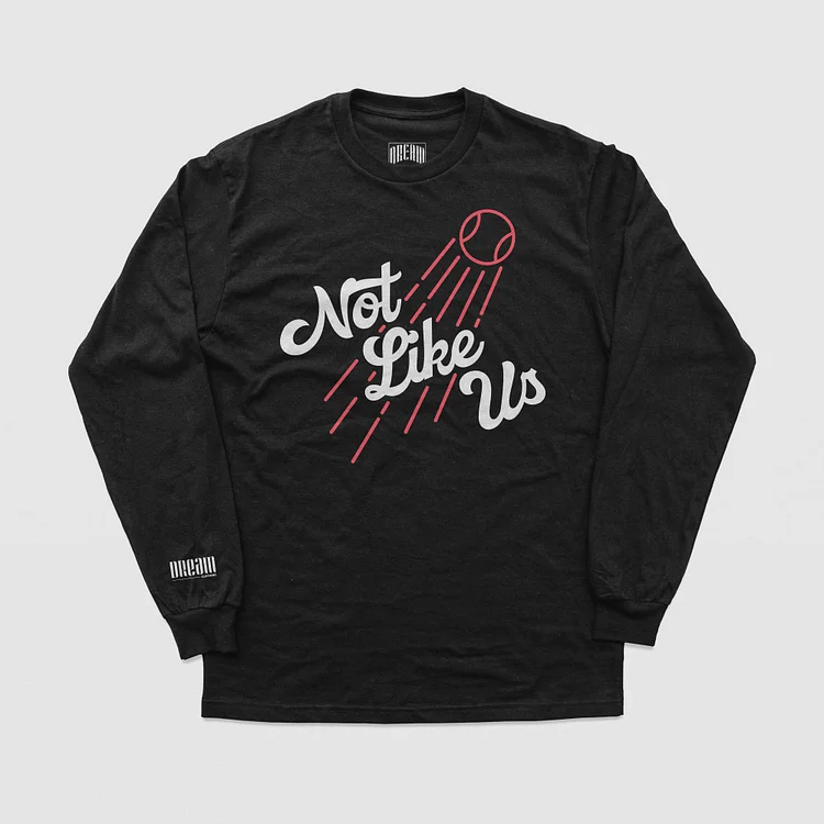 Not Like Us Long Sleeve Tee (Dodgers)