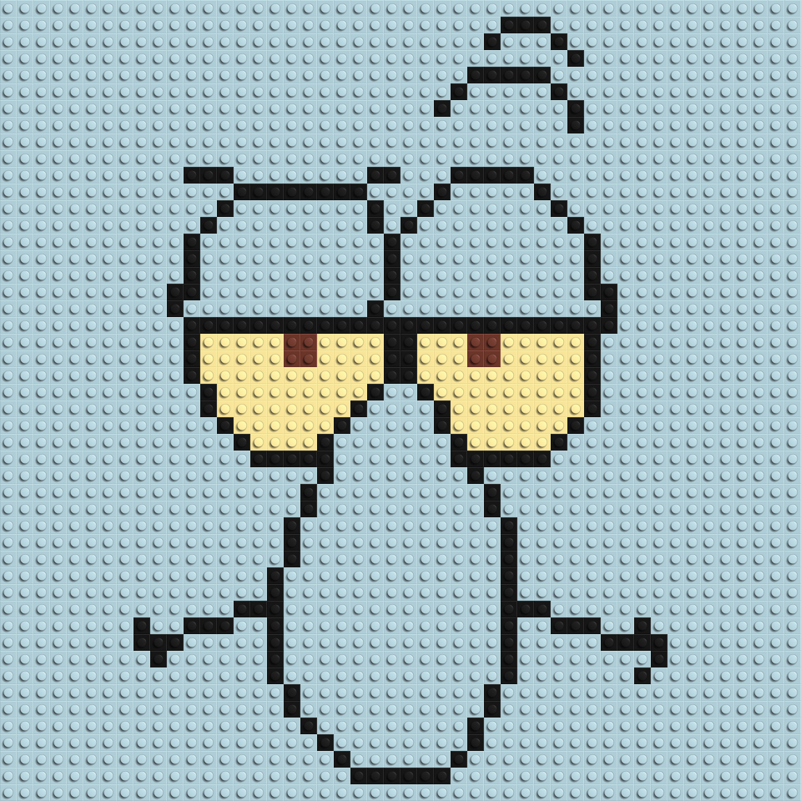 Squidward Tentacles - Brick Art Mosaic Kit