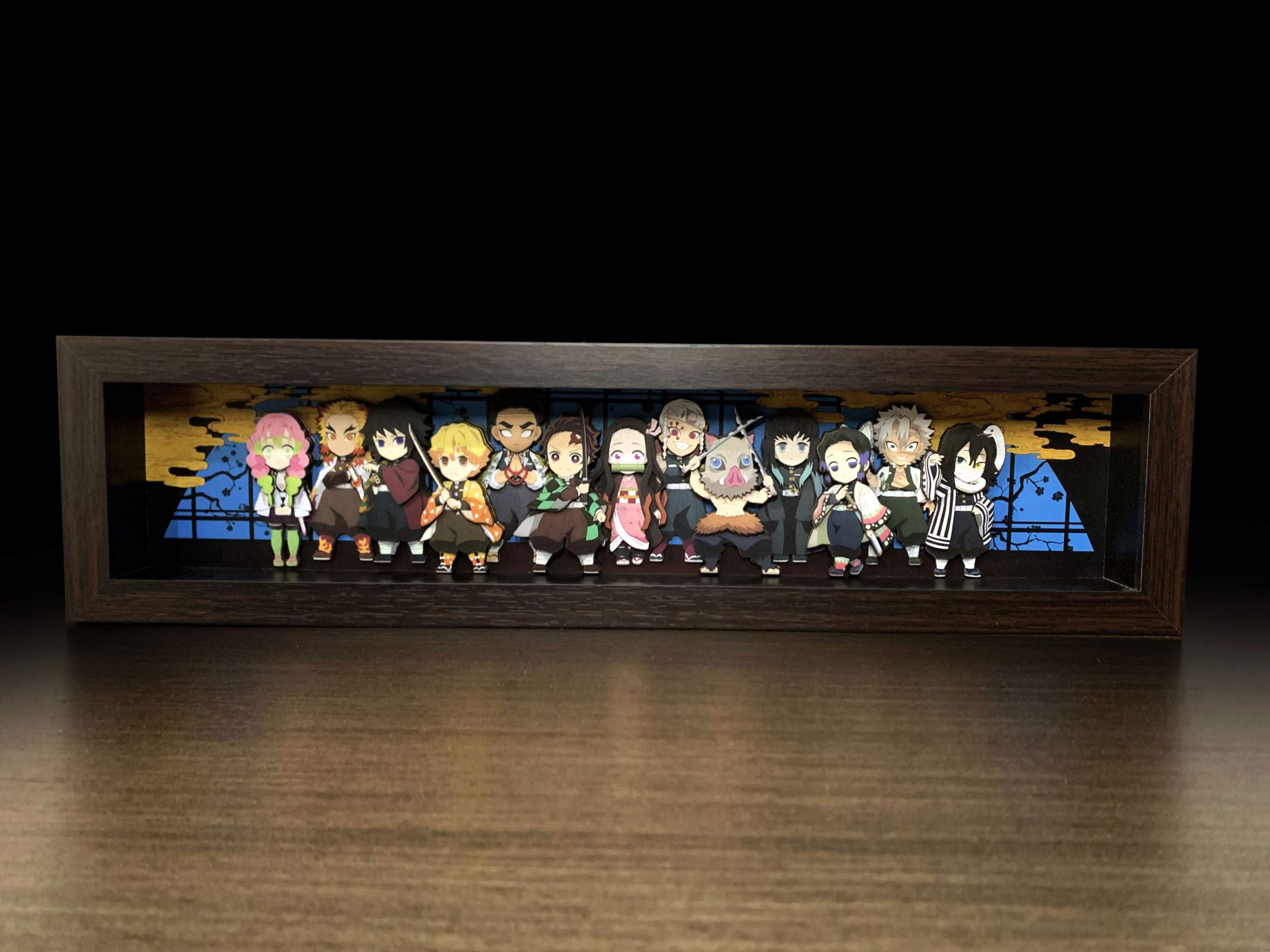 3D Decorative Paint of All Characters of Demon Slayer: Kimetsu no Yaiba ...