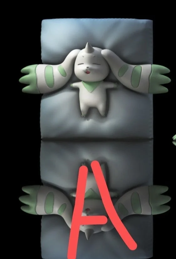 Terriermon & Renamon - Digimon Statue - DaiXiaoSi