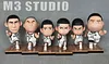 Chibi Ver. Sannoh High Running Team - SLAM DUNK Resin Statue - M3 Studios