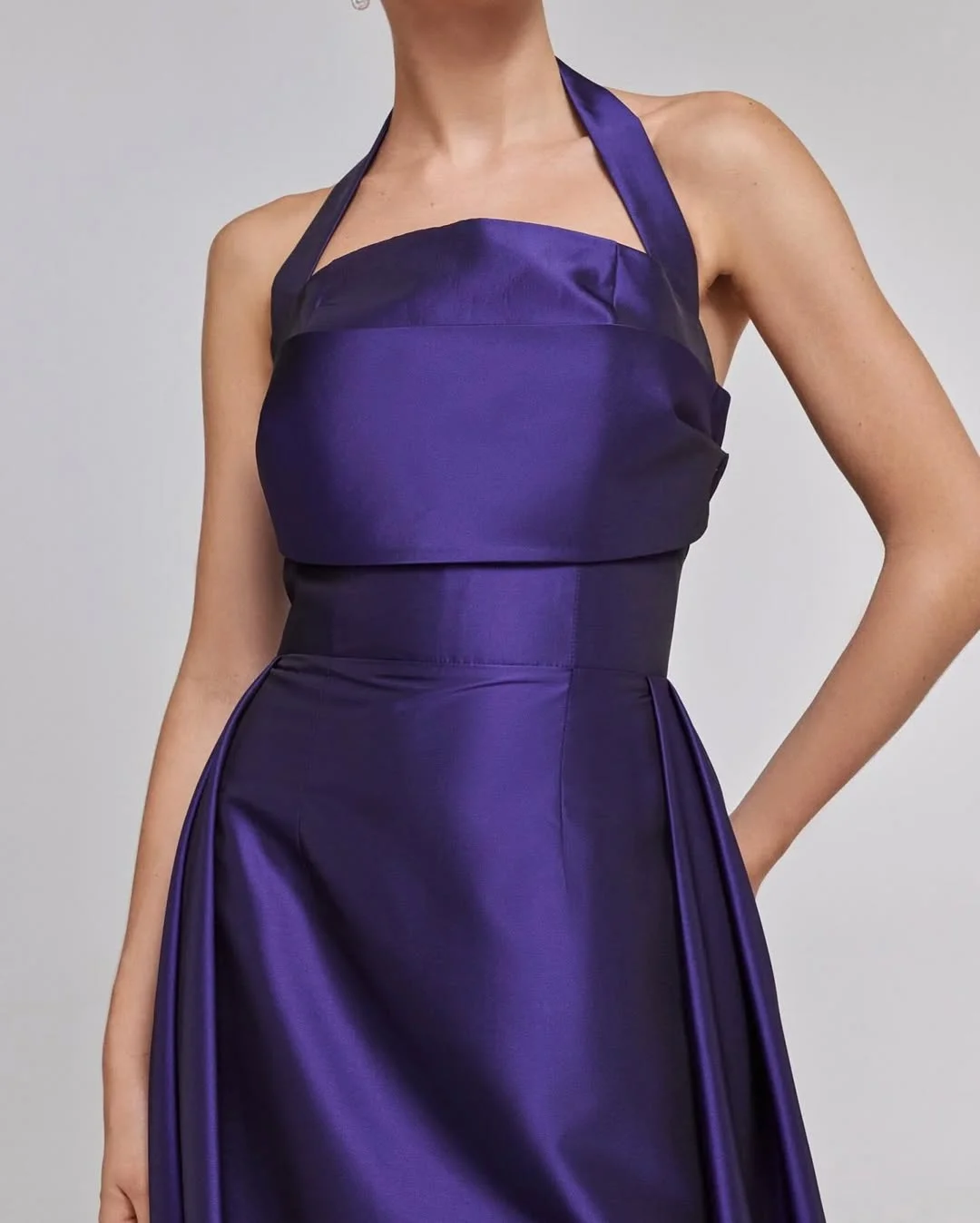 Elegant Regency Halter Strapless Prom Dress ZT0650