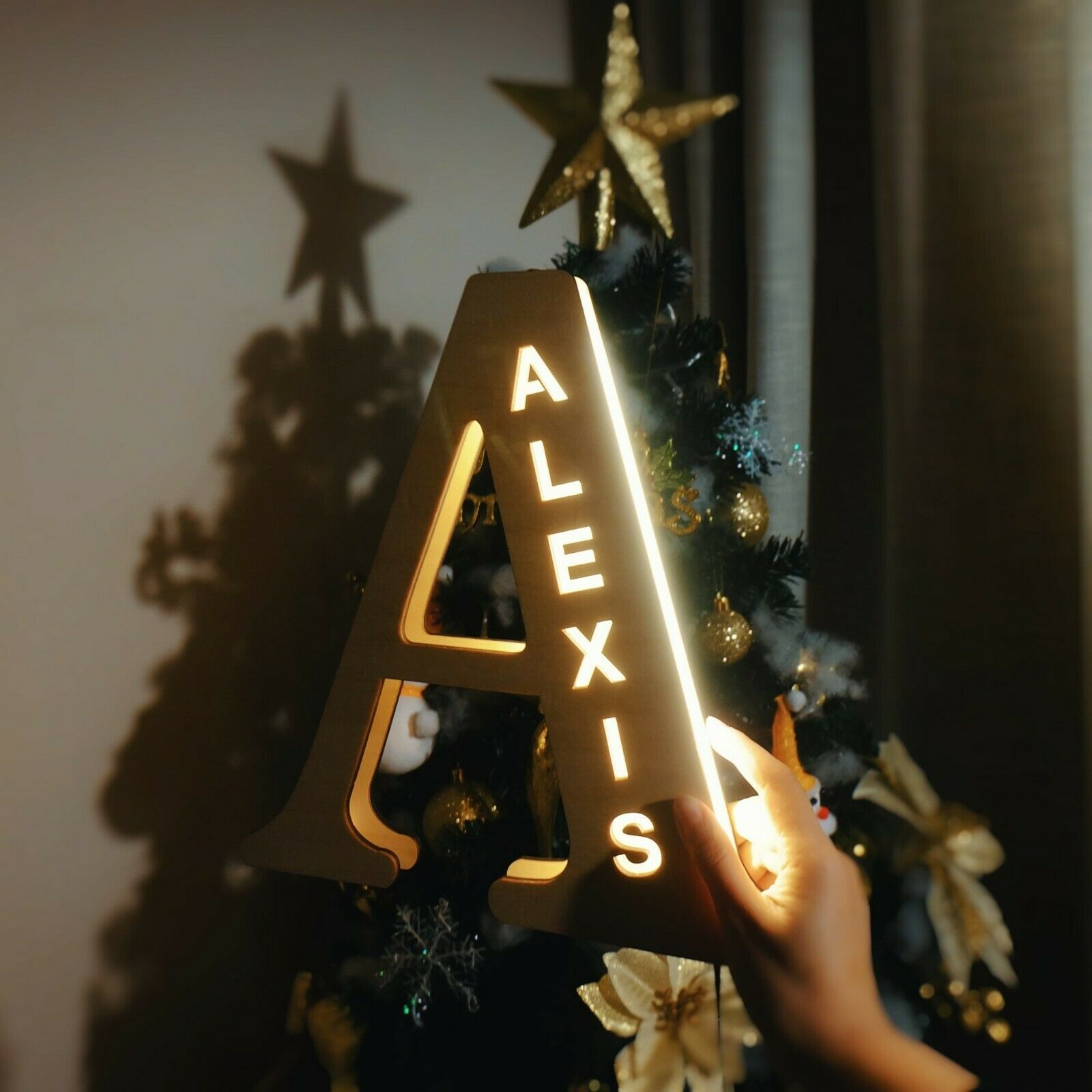 Custom Name Letter Light 19CM