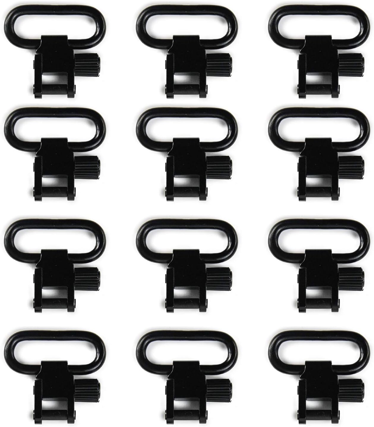 GUGULUZA One Dozen Quick Attach/Release Shotgun Rifle Gun Sling Swivels ...