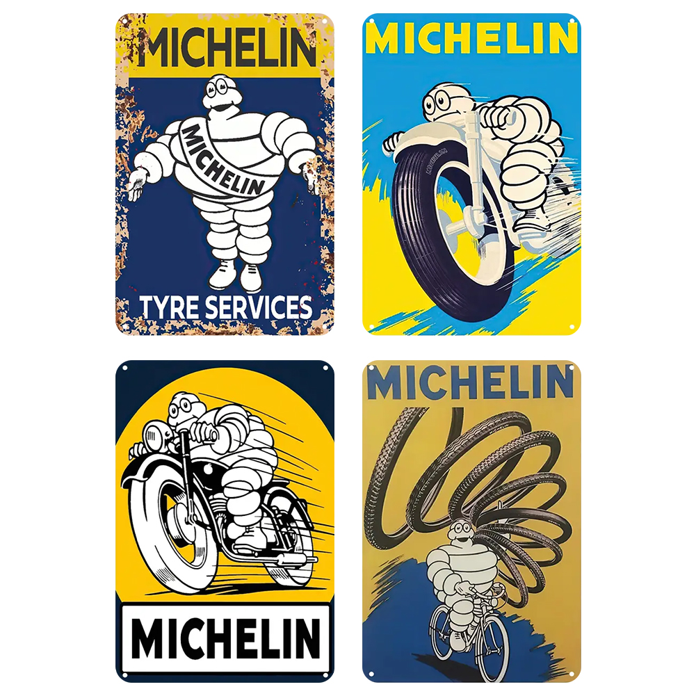Michelin tyres Metal Signs 8*12Inch