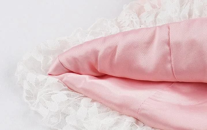 S/M/L Pinky Wave Collar Double-breasted Coat SP153623