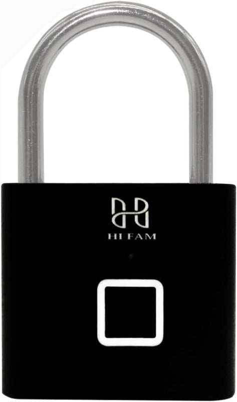 Fingerprint Smart Home Padlock-Biometric Lock with Type-C Rechargeable