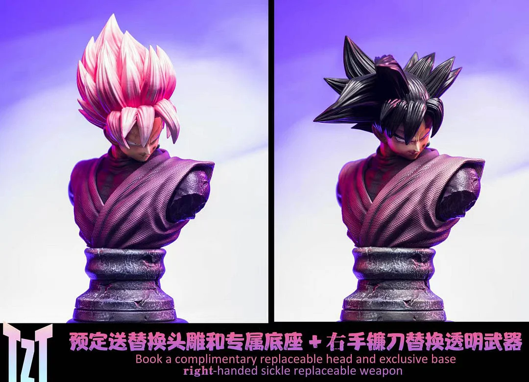 1/6 Scale Zamasu/ Goku Black with LED - Dragon Ball Resin Statue - TZT ...