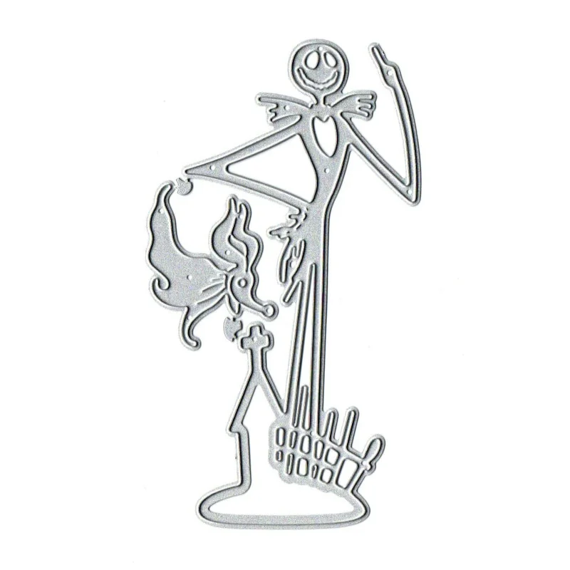 Athvotar Dies Ghost Skeleton Embossing Scrapbook Paper Frame Metal ...