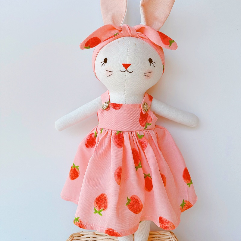DIY Bunny Doll Template Set - With Instructions