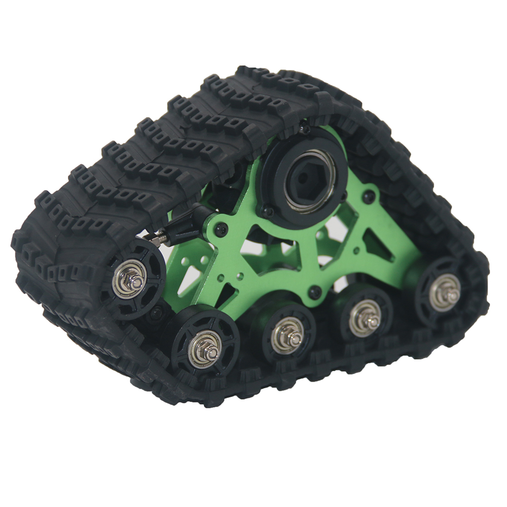 4PCS Aluminum Option Aggressive Tread Tires Tracks System Set and ...