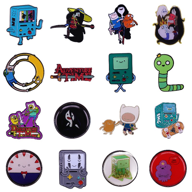 Excellent Quality Adventure Time with Finn and Jake TV Enamel Pin Game ...