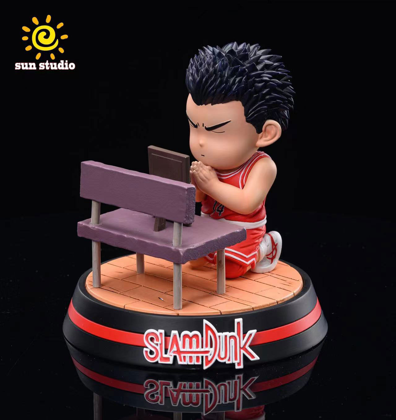 SD Scale Hisashi Mitsui Praying - SLAM DUNK Resin Statue - sun Studio ...