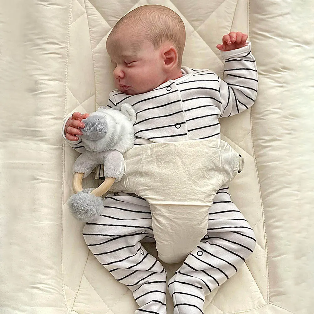 [2023 New Gift Offer] 20" Handmade Lifelike Posable Reborn Newborn Baby ...