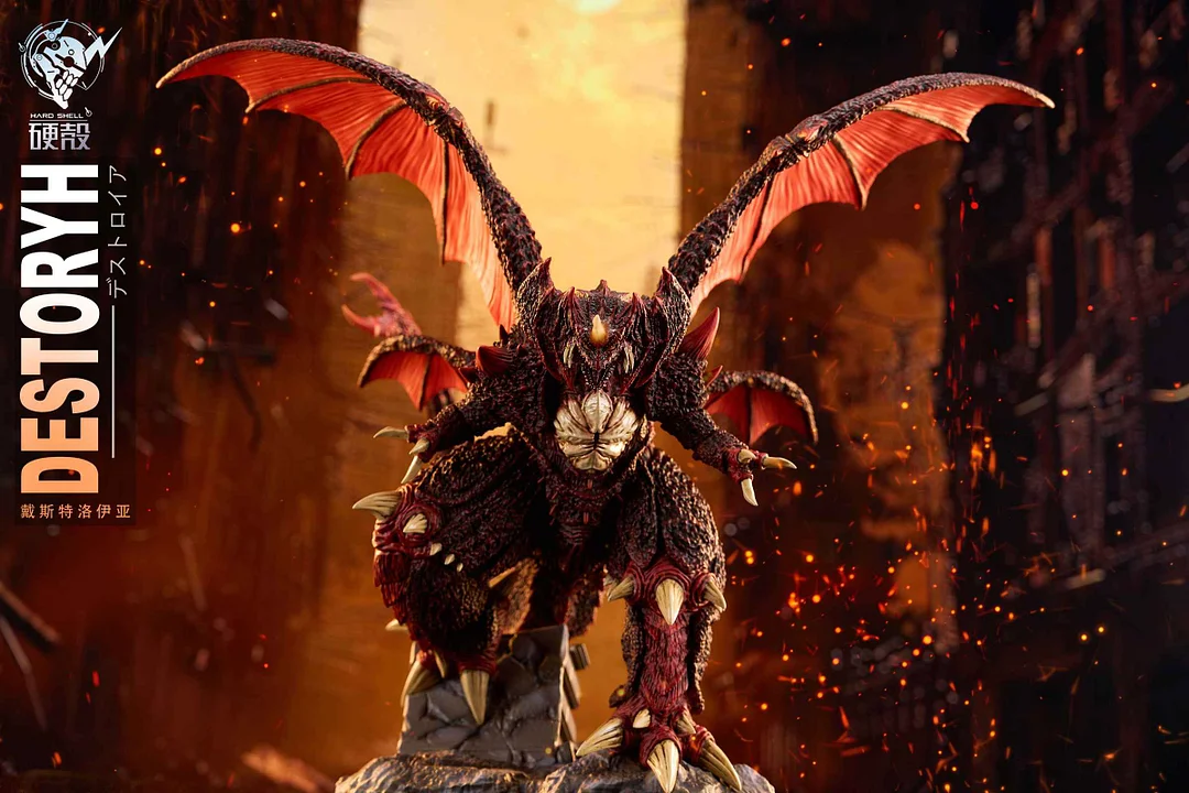 Destoroyah - Godzilla vs. Destoroyah Resin Statue - HARD SHELL Studios