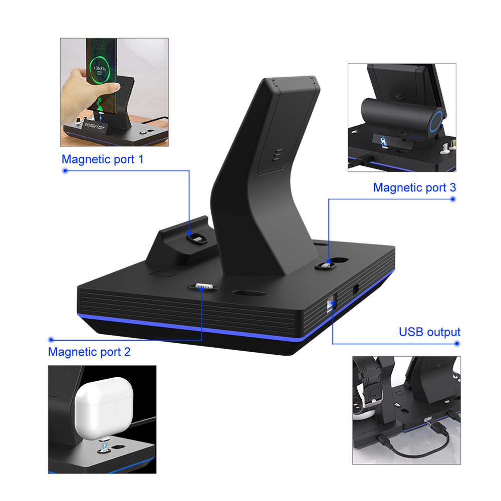 Super Quick Charging Multi-Function Magnetic Dock