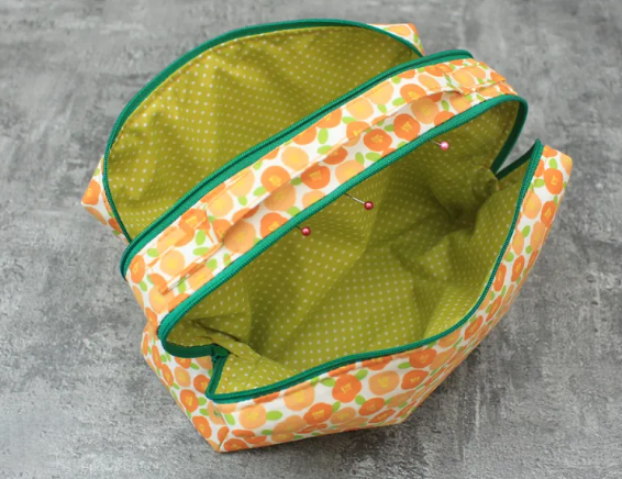 Multifunction Double Zipper Box Pouch——Template+Manual