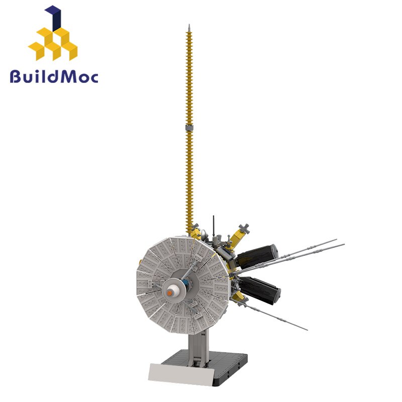 BuildMoc Space Probe Cassini Huygens Saturn Detector Moon Explore Orbiter