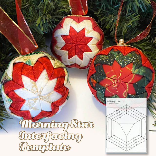 Morning Star Interfacing Template-With Instructions