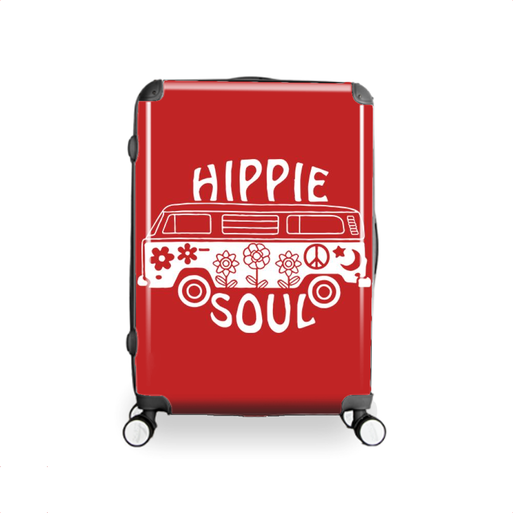 Hippie Soul Bus, Hippie Hardside Luggage