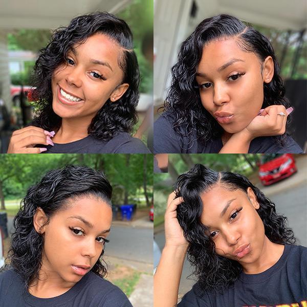 Undetectable Invisible Lace Best Virgin Hair 13x6 Glueless Frontal Lace Wig