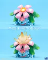 1/20 Scale World Zukan Mega Blastoise & Mega Venusaur - Pokemon Resin ...