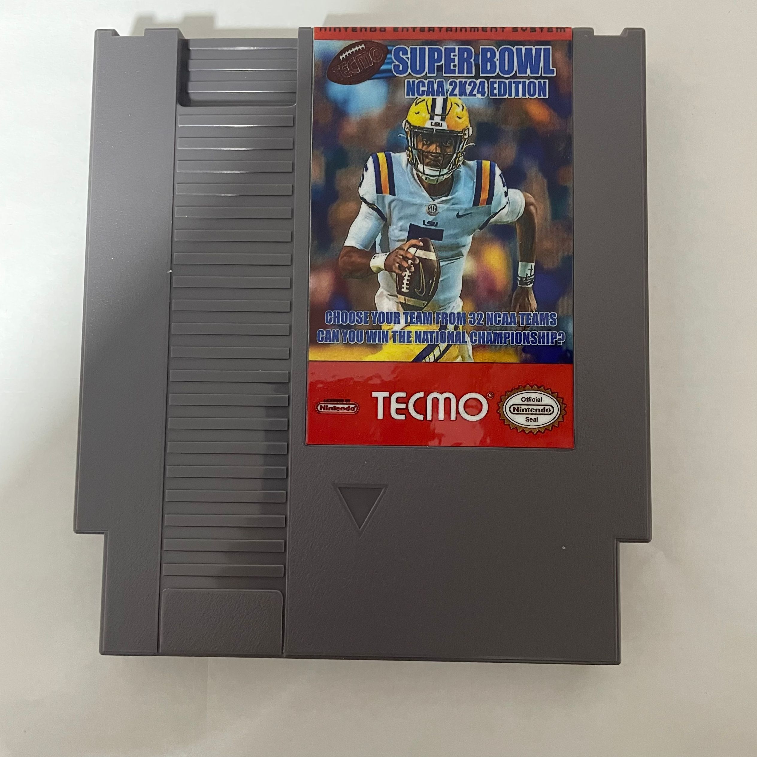 Tecmo Super Bowl NCAA 2K24 Edition NES For Nintendo Entertainment ...