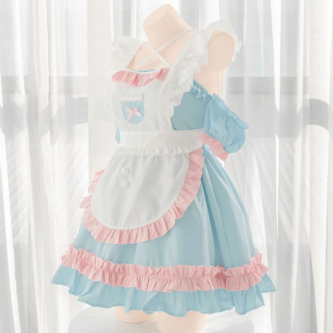 Ice Cream Maid Cosplay Dress Costume