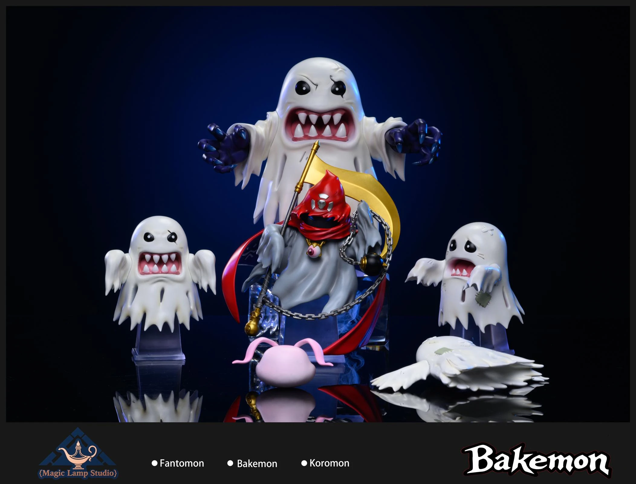 Nightmare Soldiers Series 001 - Digimon Resin Statue - Magic Lamp Studio