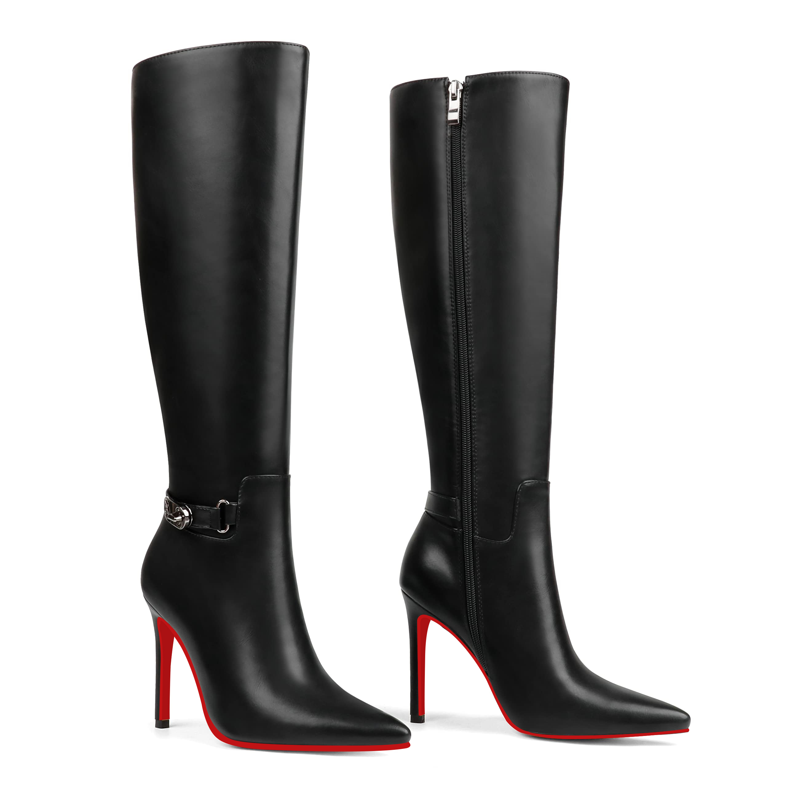 Red Bottom Knee Boots