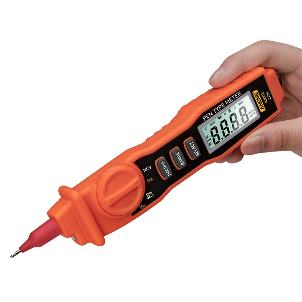 ANENG A3002 Digital Multimeter Non Contact ACV/DCV Electric Handheld ...