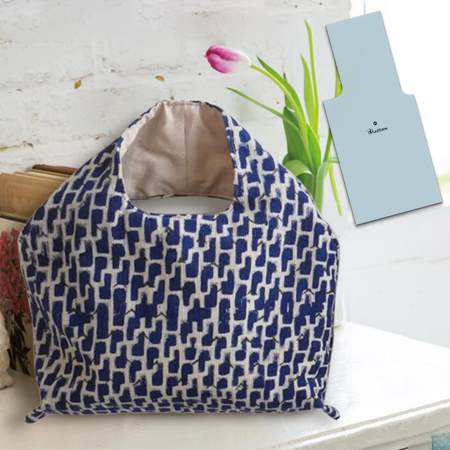 Integrated Handle Bag Pattern Template