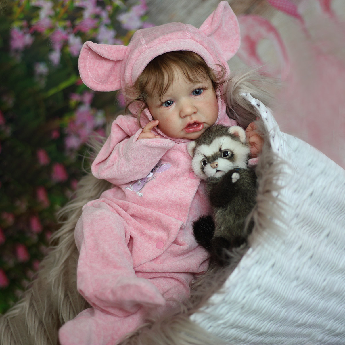 [Heartbeat & Sound] 20" Truly Look Real Baby Doll Girl Named Wender ...