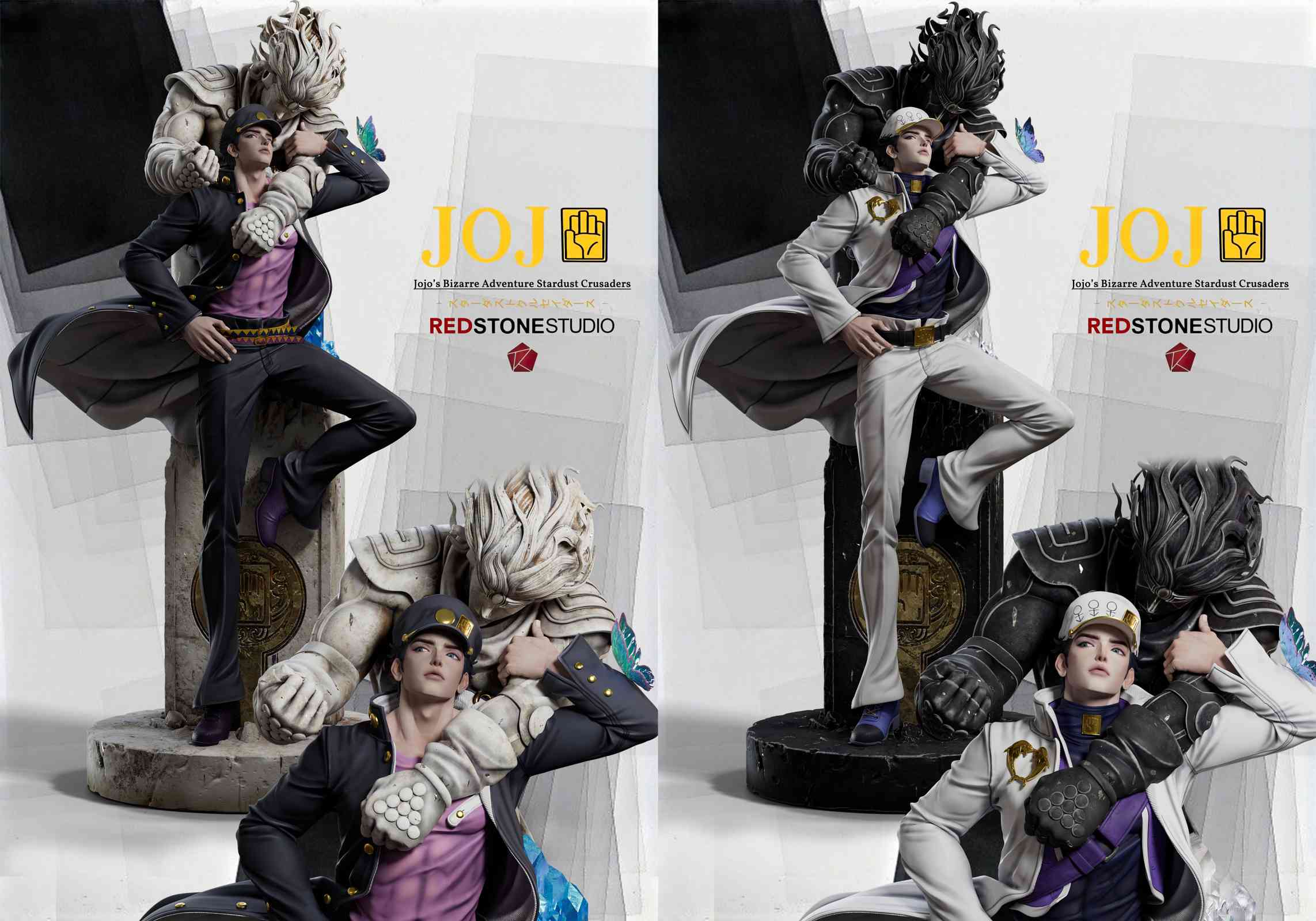 1/6 Scale Jotaro Kujo - JoJo's Bizarre Adventure Statue - Red Stone Studio