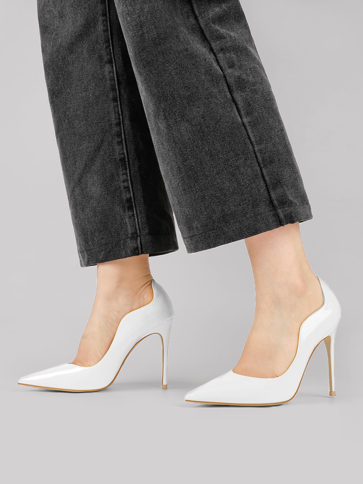 100mm Women's Party Wedding Classic Pumps Fashion Edge Design High ...