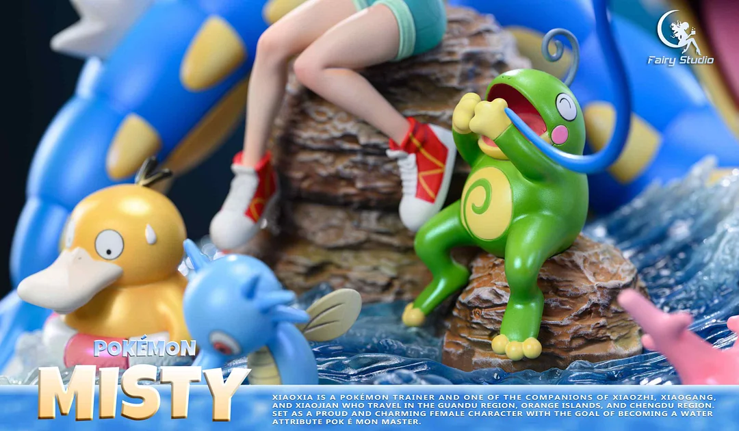 Character Ecological Scene 001 Misty - Pokemon Resin Statue - Fairy Studio