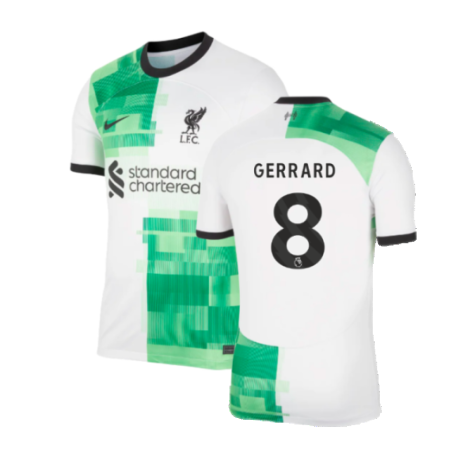FC Liverpool Steven Gerrard 8 Away Shirt Kit 2023-2024