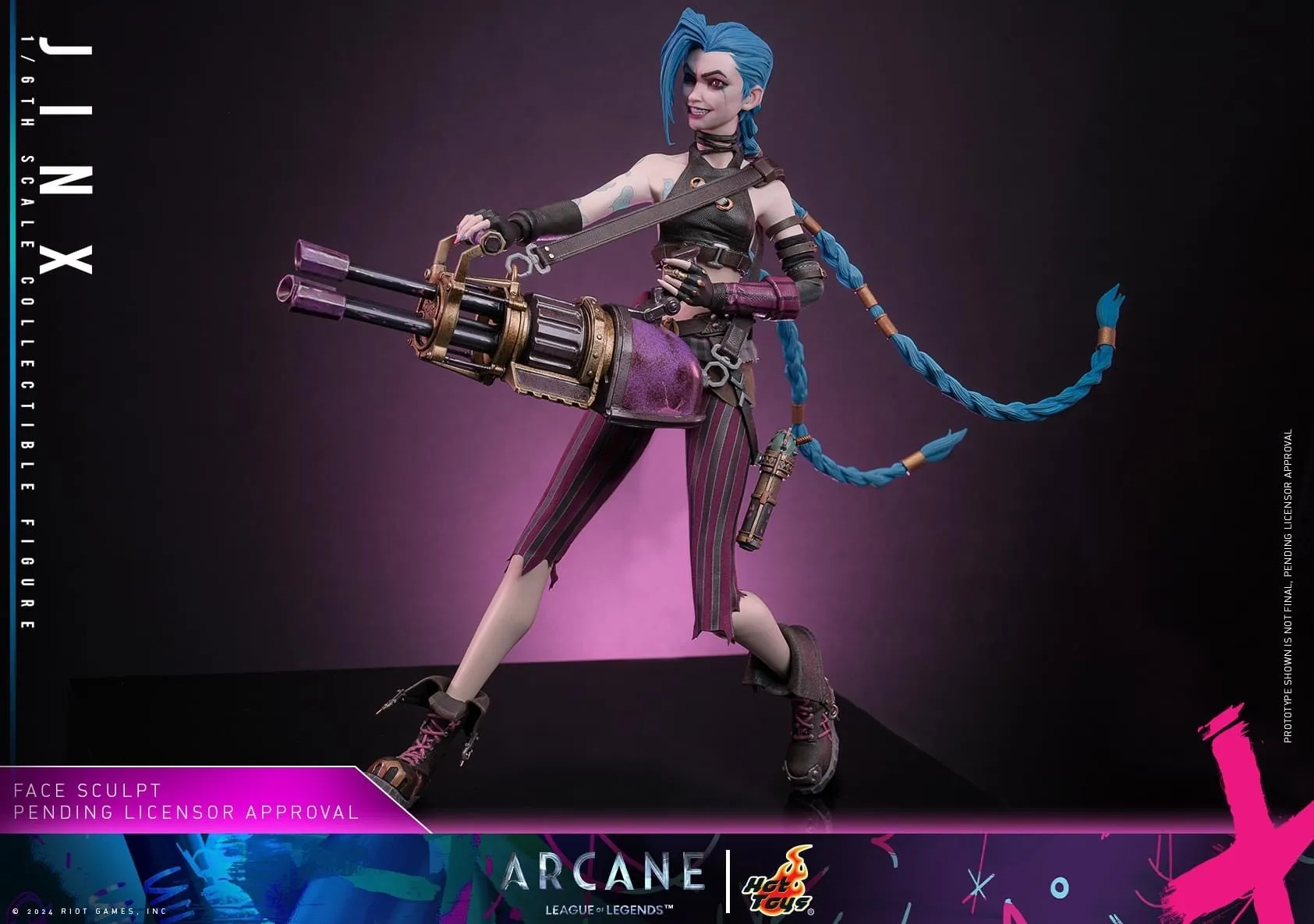1/6 Scale Movable Jinx - League of Legends (LOL) Official Resin Statue ...