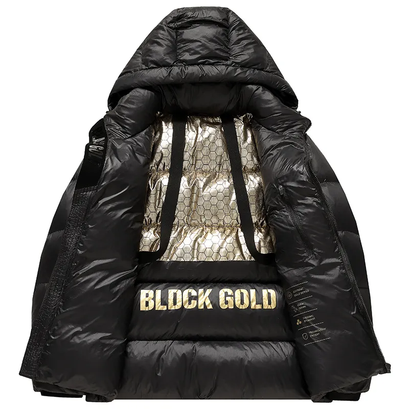 Black Gold Extreme Cold Down Jacket Men's Down Jacket