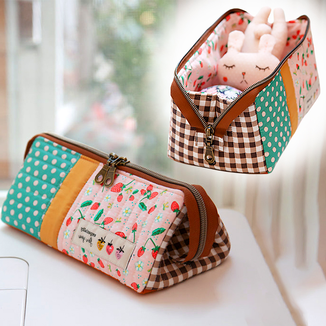 Open Out Box Pouch Templates - With Instructions