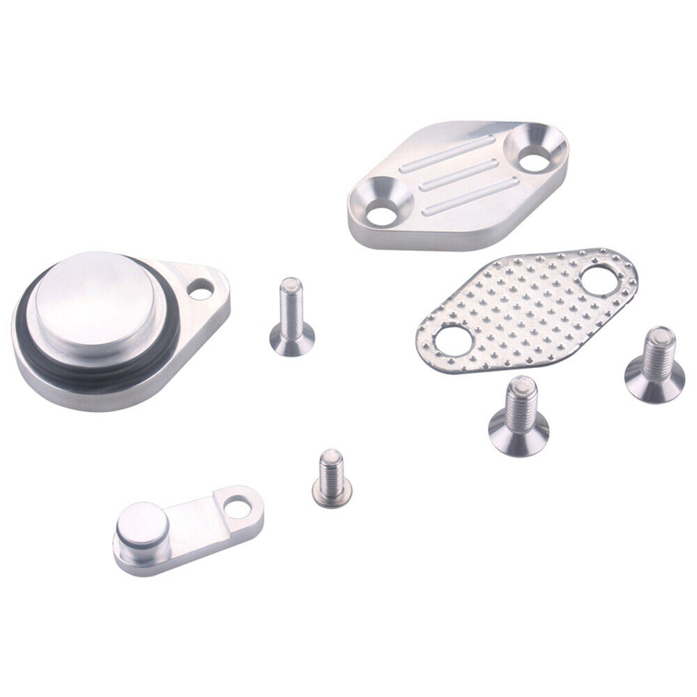 LS EGR DELETE TUBE PURGE PLUG INTAKE EXHAUST BLOCK OFF Plate LSX 4.8L 5 ...