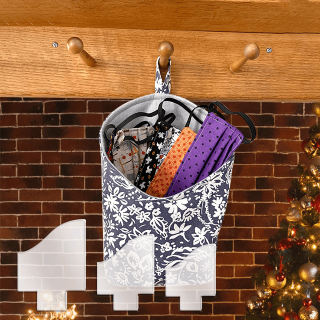 Versatile Fabric Storage Pod Templates-With Instructions