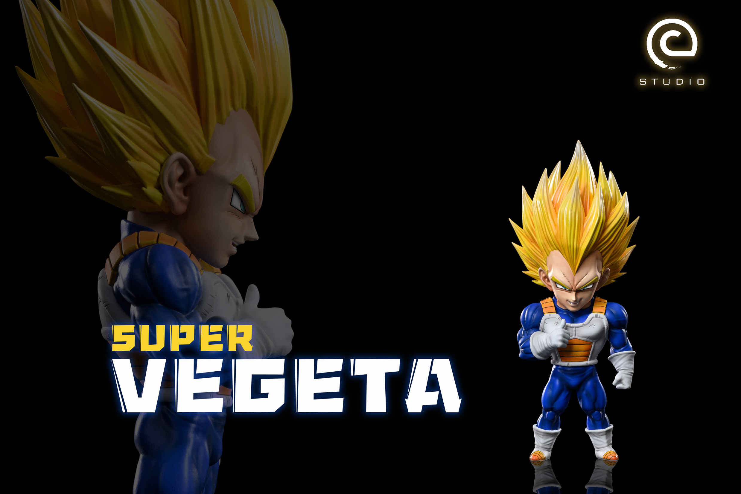 The Cell Games Super Vegeta - Dragon Ball Statue - C-Studios [In Stock]