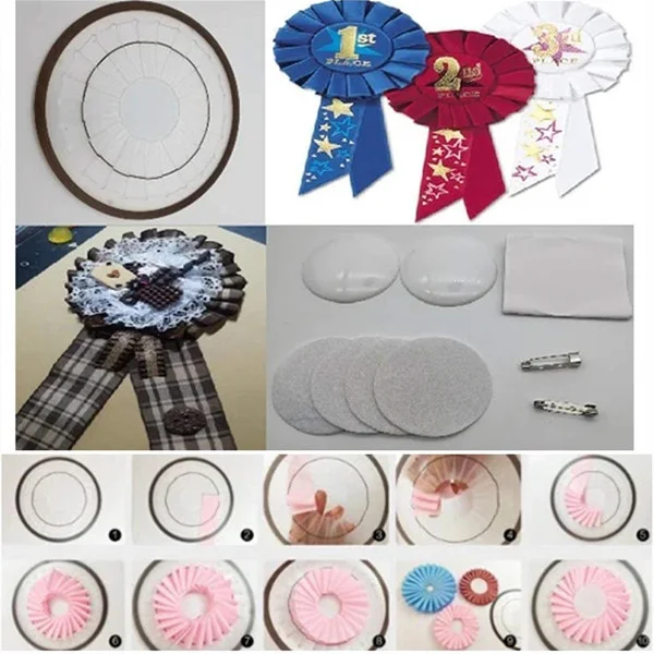 Rosette Making Template