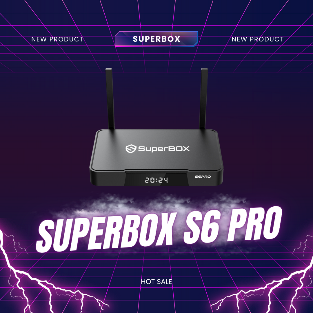 Superbox Official Store Satisfy Your Streaming Needs With SuperBox S6 Pro