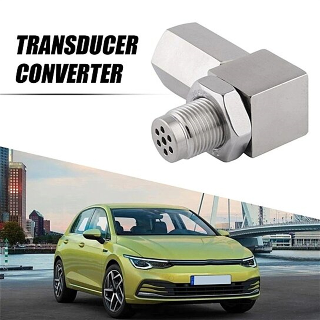 90° O2 Oxygen Sensor Spacer Engine Light CEL Check Bung Mini Catalytic ...