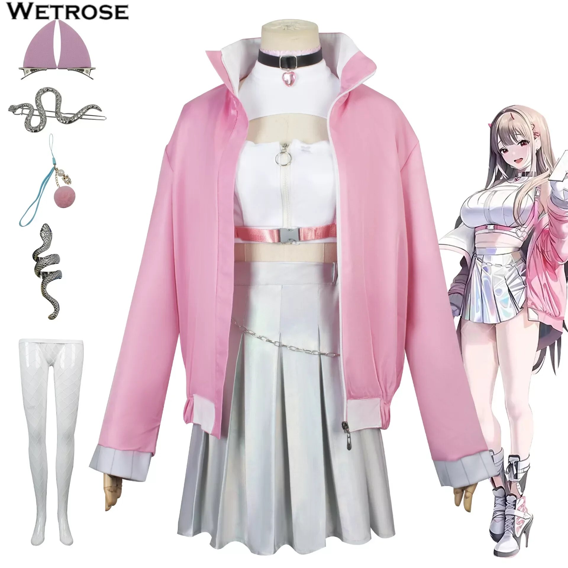 [Wetrose] Viper NIKKE Goddess of Victory Cosplay Costume Toxic Rabbit ...