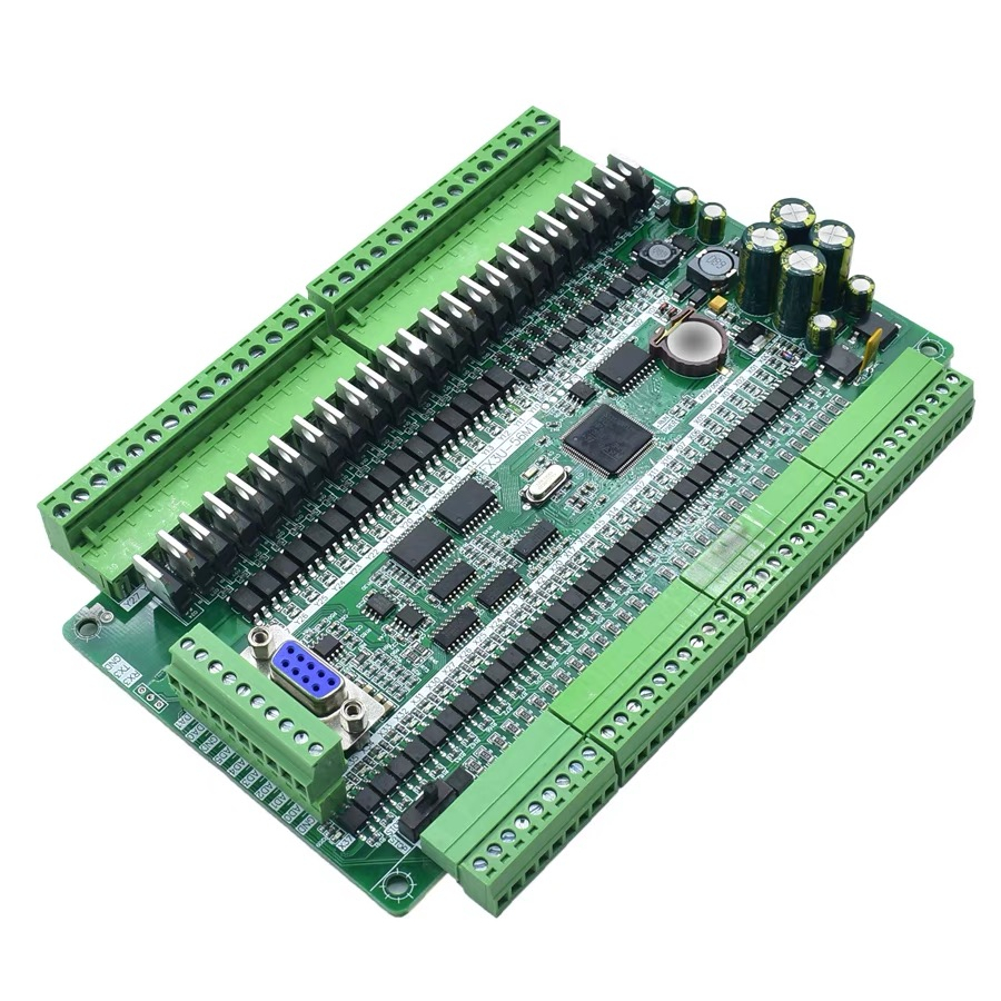 FX3U-56MR Relay PLC Industrial Control Board Programmable 32 Input 24 ...