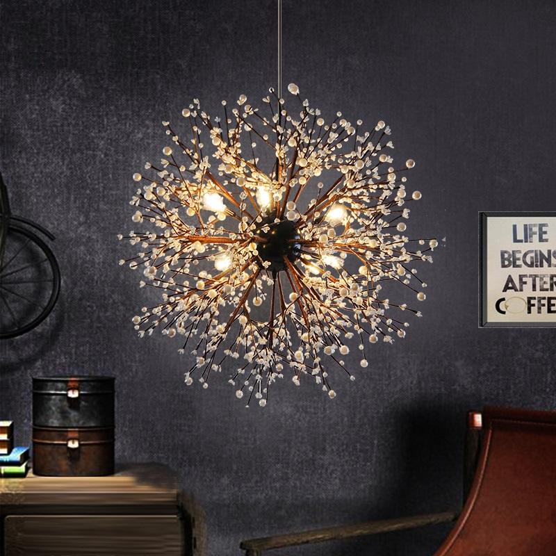 Dandelion Fireworks Modern Pendant Ceiling Lamps Loft For The Kitchen ...
